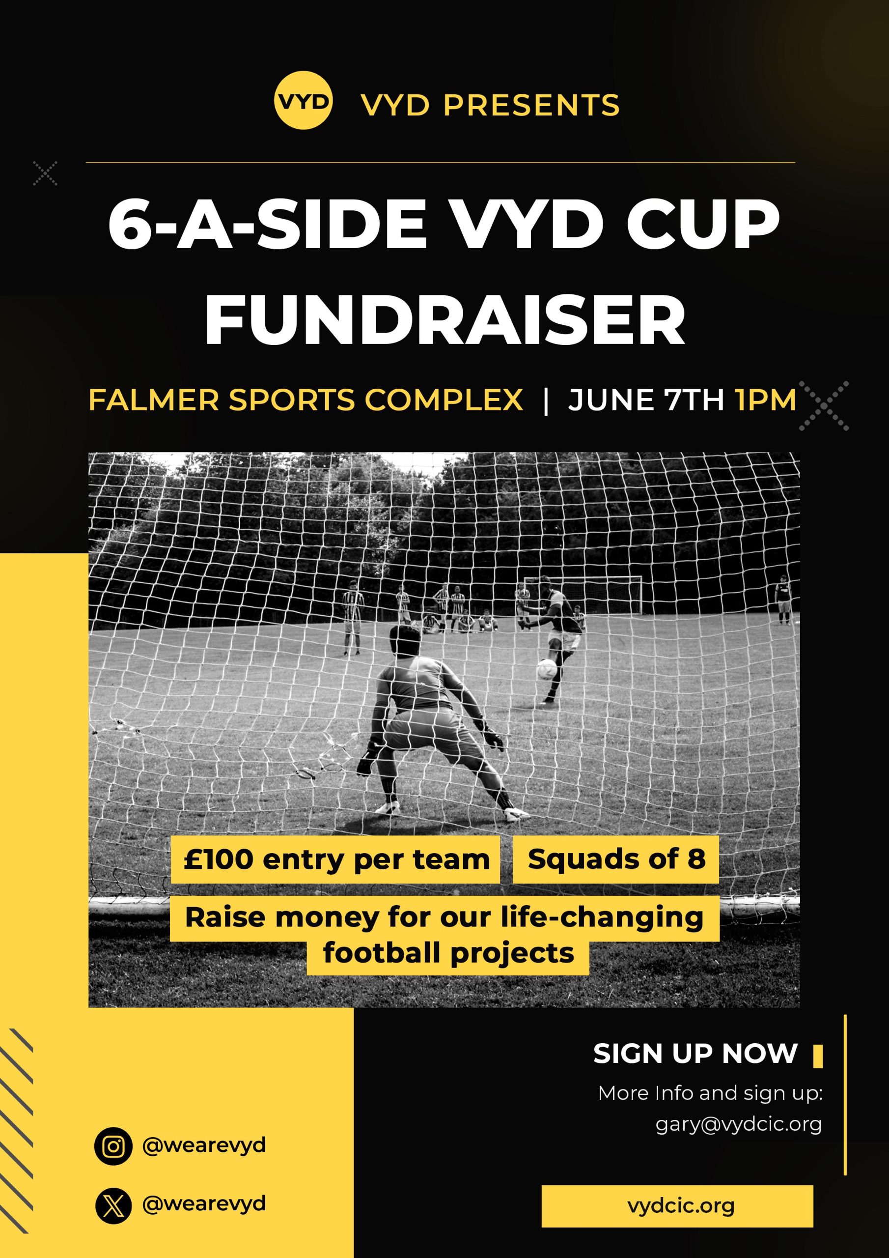 Introducing The VYD Cup 2025! - VYD Athletic